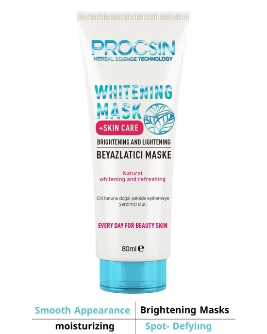 StyleTurk, PROCSIN Beyazlatıcı ve Ton Eşitleyici Maske 80 ML