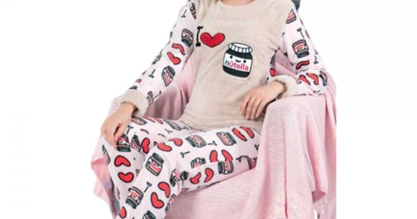 StyleTurk, Turkish Women Pajamas, Fluffy Pajamas, Nutella Pajamas PJS ...