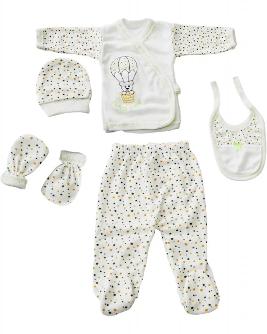 StyleTurk, Turkish Baby Clothes Set - Newborn Clothes 5-Piece Outfit in ...