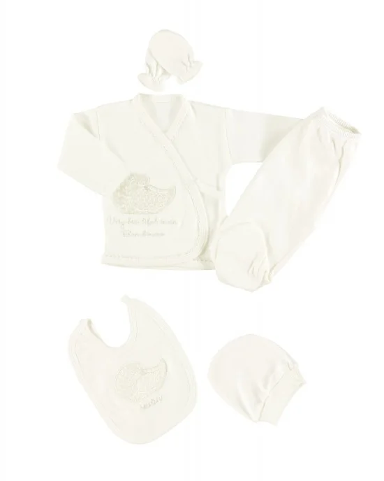 StyleTurk, Turkish Baby Clothes Set - Newborn 5-Piece Cotton Outfit for ...