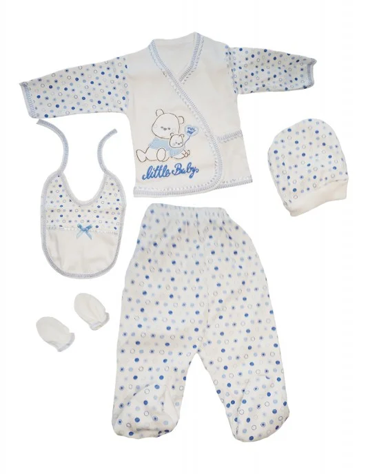 StyleTurk, Turkish Baby Clothes Set, Newborn Clothes, 5 Pieces of 100% ...