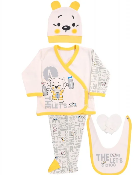 StyleTurk, Turkish Baby Clothes Set - 5-Piece Newborn Cotton Outfit for ...