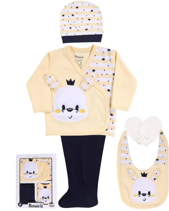 StyleTurk, Turkish Baby Clothes Set - 5 Pieces Newborn Cotton Outfits ...