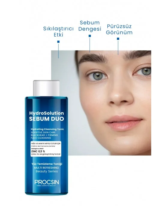 StyleTurk, PROCSIN Hydrosolution Tonic 200 ml – The Ultimate Turkish Cosmetic Solution for Oily ...