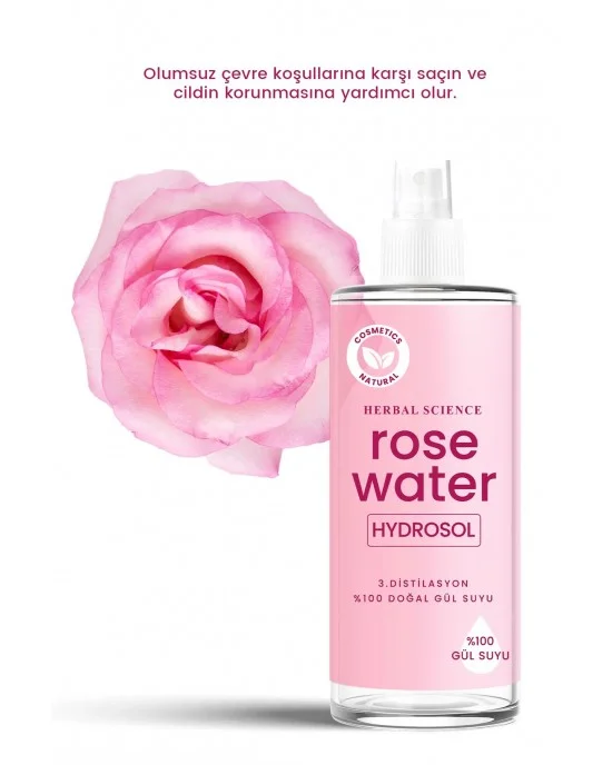 StyleTurk, PROCSIN Herbal Science Triple-Distilled Rose Water 200 ml ...