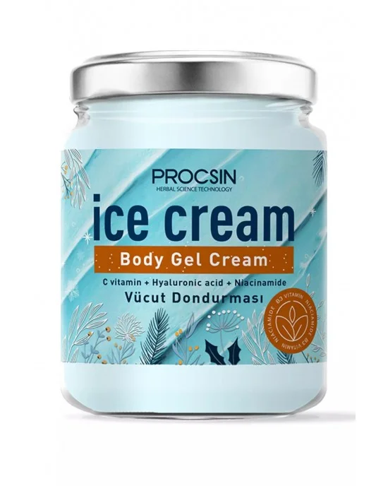 StyleTurk, PROCSIN Ice Cream Body Gel Cream - 190 ML
