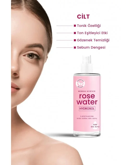 StyleTurk, PROCSIN Herbal Science Triple-Distilled Rose Water 200 ml ...