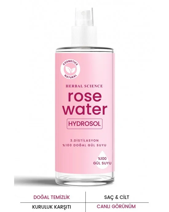 StyleTurk, PROCSIN Herbal Science Triple-Distilled Rose Water 200 ml ...