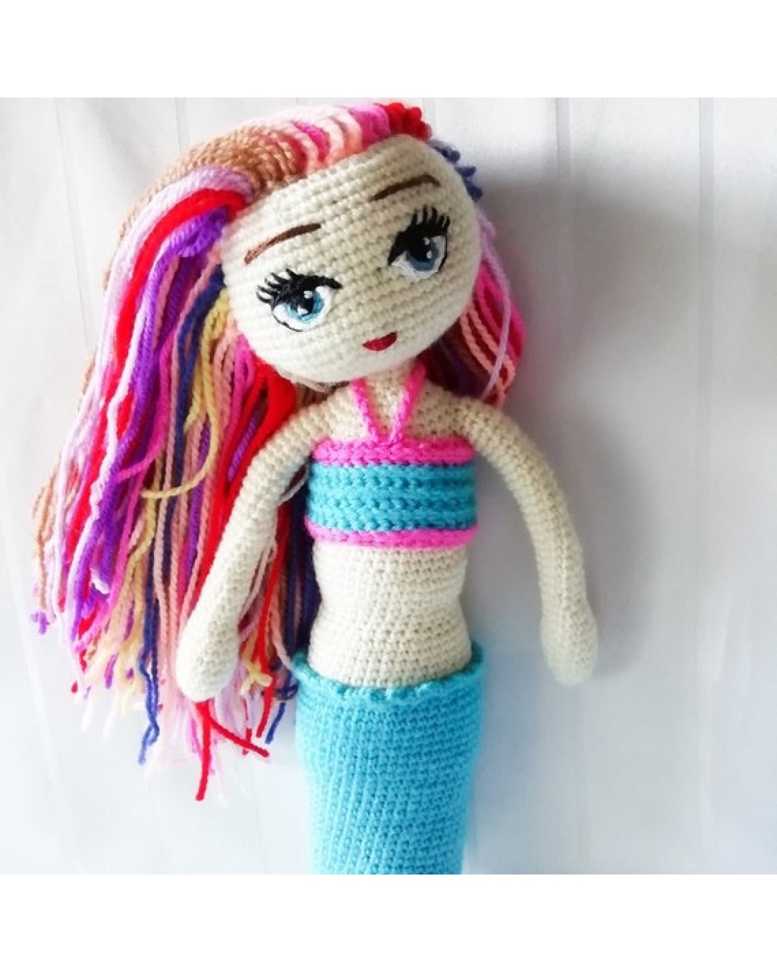 Style Turk, Mermaid Crochet Toy, Doll for Kids, Amigurumi Doll, Crochet ...
