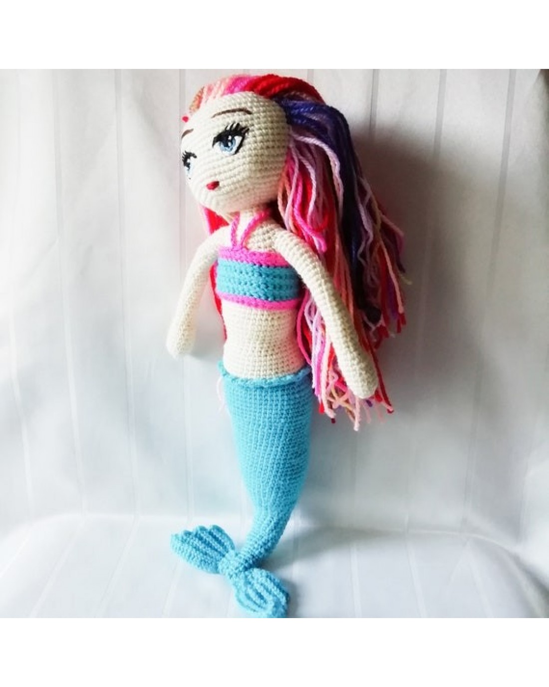 Style Turk, Mermaid Crochet Toy, Doll for Kids, Amigurumi Doll, Crochet ...