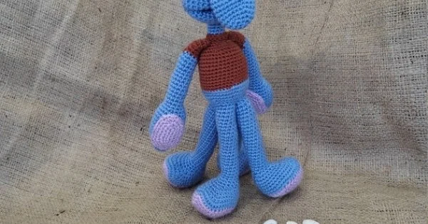 Style Turk, Amigurumi Squidward Crochet Toy, Doll for Kids, Amigurumi ...