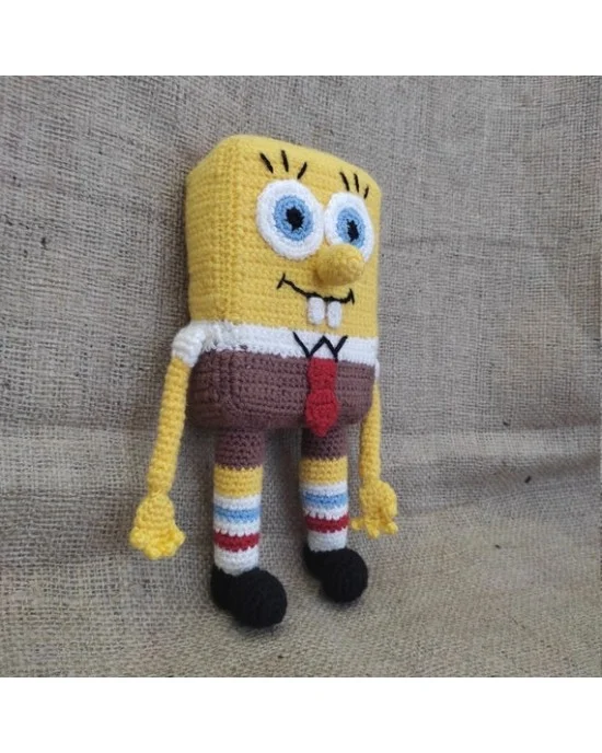 Style Turk,SpongeBob Crochet Toy, Doll for Kids, Amigurumi Doll ...