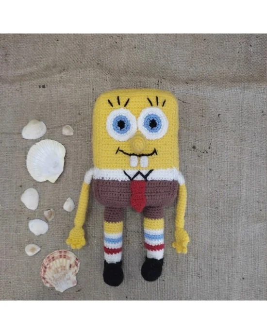 Style Turk,SpongeBob Crochet Toy, Doll for Kids, Amigurumi Doll ...