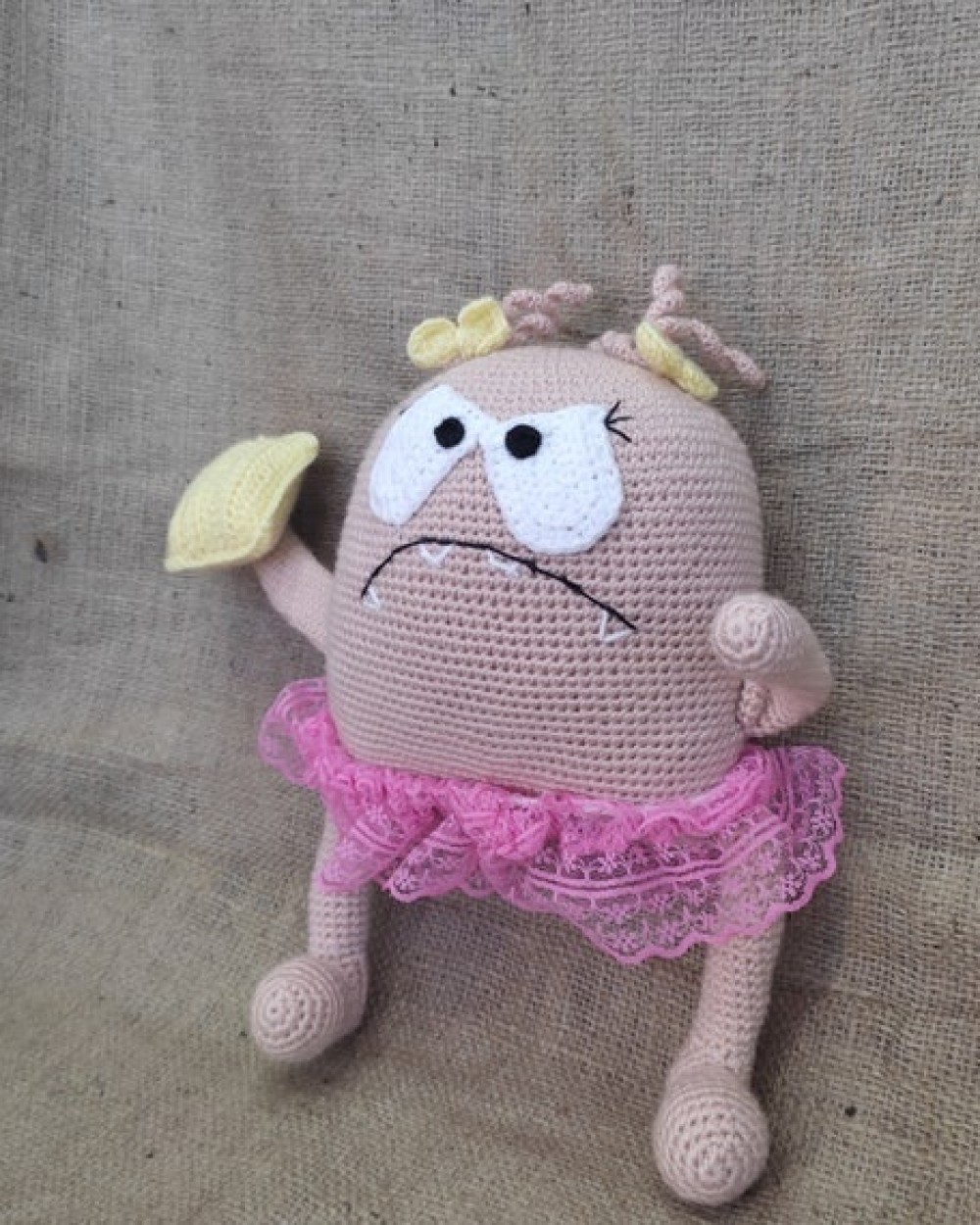 Style Turk, Angry Sponge Crochet Toy, Doll for Kids, Amigurumi Doll ...