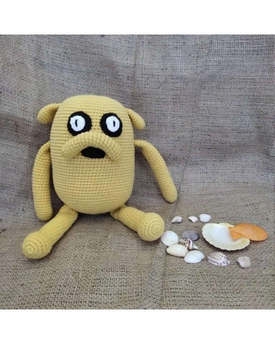 Style Turk, Jake the Dog Crochet Toy, Doll for Kids, Amigurumi Doll ...