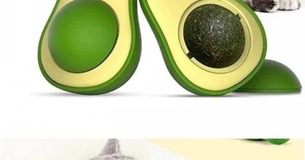Styleturk, Avocado Catnip Avocado Cat Grass Ball Avocado Catnip Toy