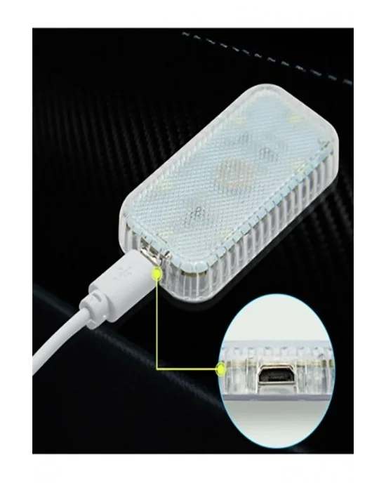 Styleturk, High Quality In-Car Touch Sensor Mini LED Lamp White 9 Light ...