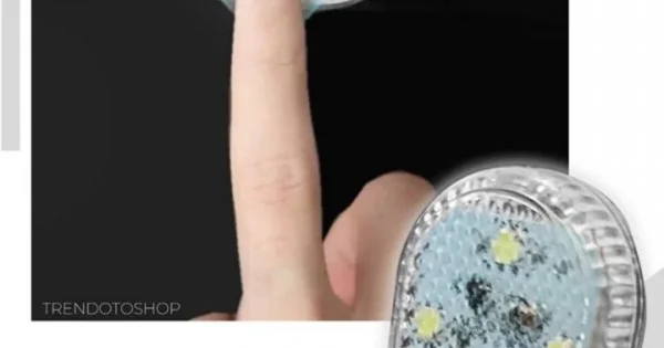 Styleturk, High Quality In-Car Touch Sensor Mini LED Lamp White 9 Light ...