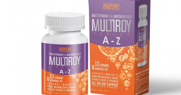 StyleTurk, MULTIROY Multivitamins & Multiminerals Tablets, Enhanced ...