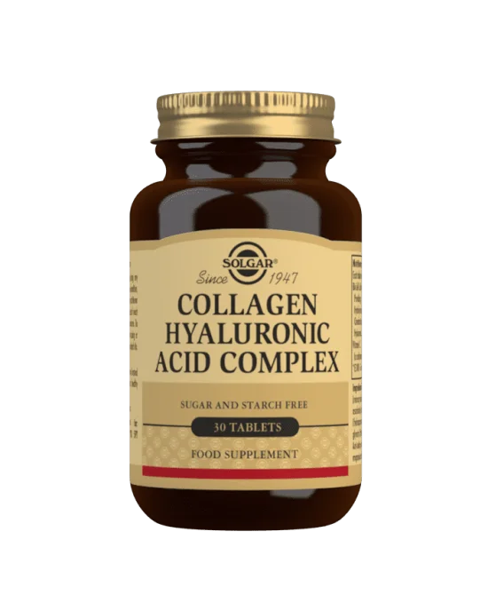 StyleTurk, Solgar Collagen Hyaluronic Acid Complex 30 Tablets