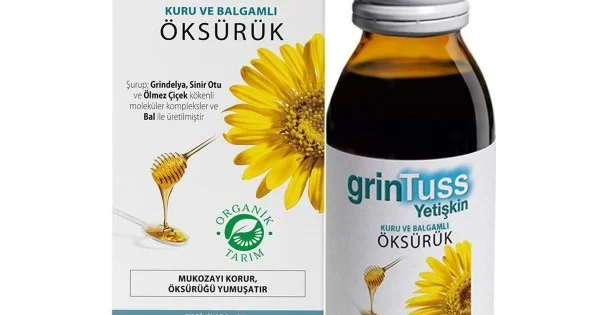 StyleTurk, GrinTuss Herbal Cough Syrup For Adults: Dry & Phlegmy Relief ...