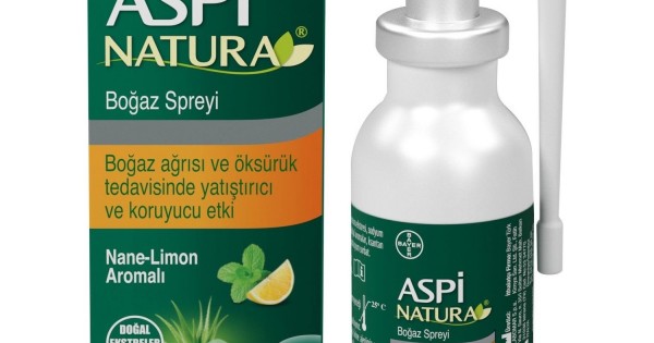 StyleTurk, Aspi NATURA® Natural Throat Soothing Cough Spray with Aloe ...